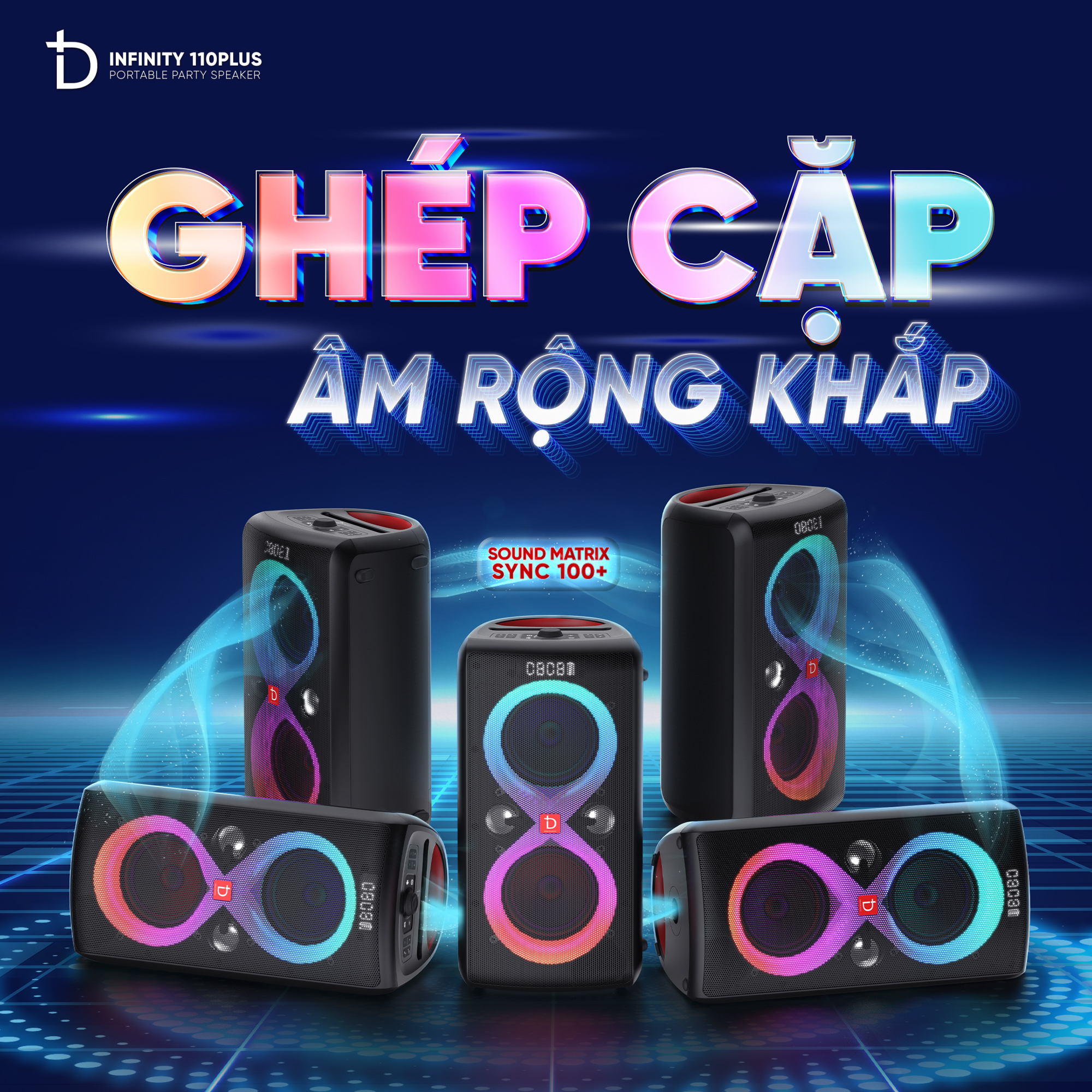 Dòng Loa Di Động Infinity110Plus- Dòng Loa Đáng Mua Nhất Cho Mùa Du Lịch